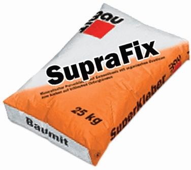 Lepicí malta SupraFix Baumit | Fasádní studio Baumit | Fasáda | Zateplovací systémy | Lepicí a ...